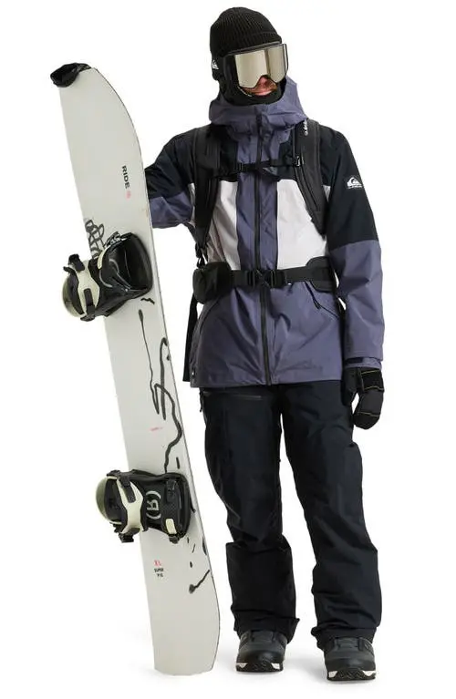 Quiksilver Forever Stretch Gore-tex® Waterproof Ski Jacket - Graystone