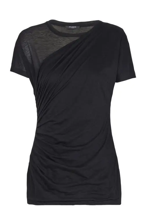 Balmain Draped T-shirt