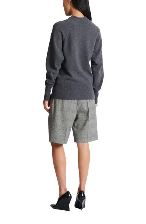 Balmain Buttoned Eco-cashmere Cardigan - Grey