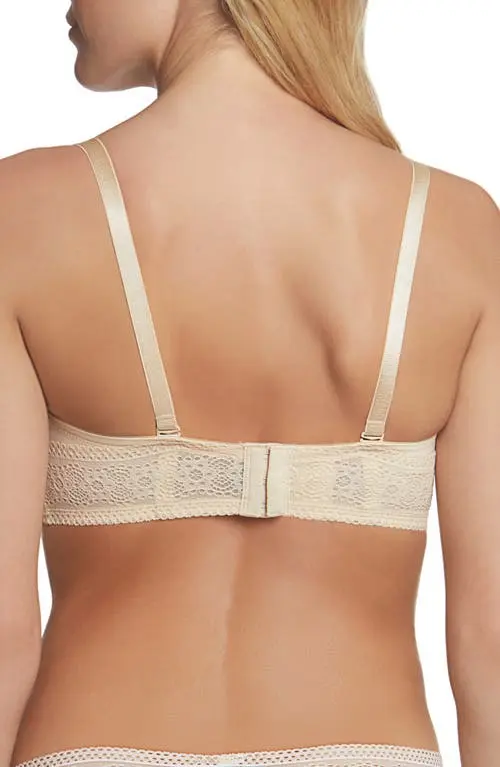 DOMINIQUE INTIMATES Tessa Lace Convertible Strapless Bra With Spacer Cups - Latte
