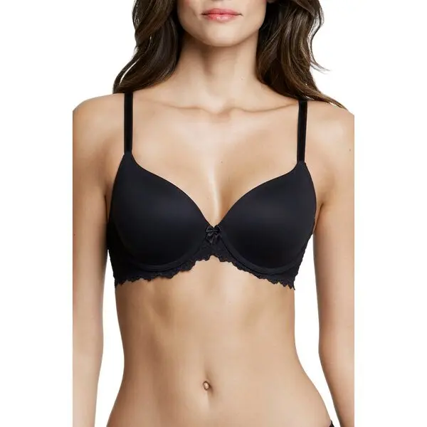 DOMINIQUE INTIMATES Lacee Everyday Contour T-shirt Bra - Black