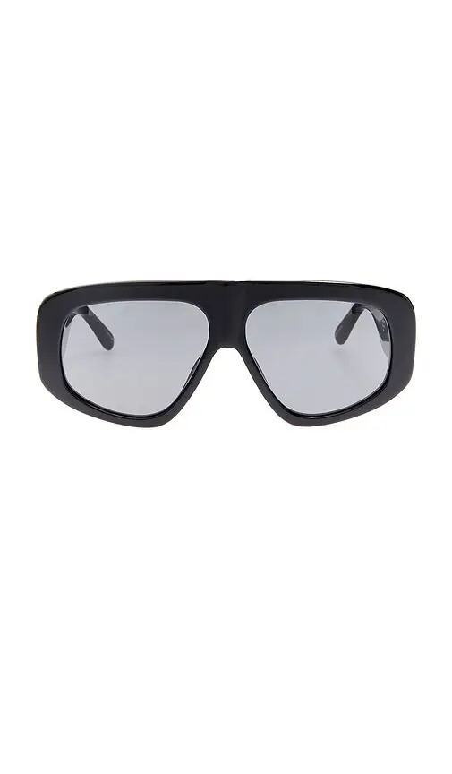 Attico Milano Sunglasses - Black  Silver  & Grey