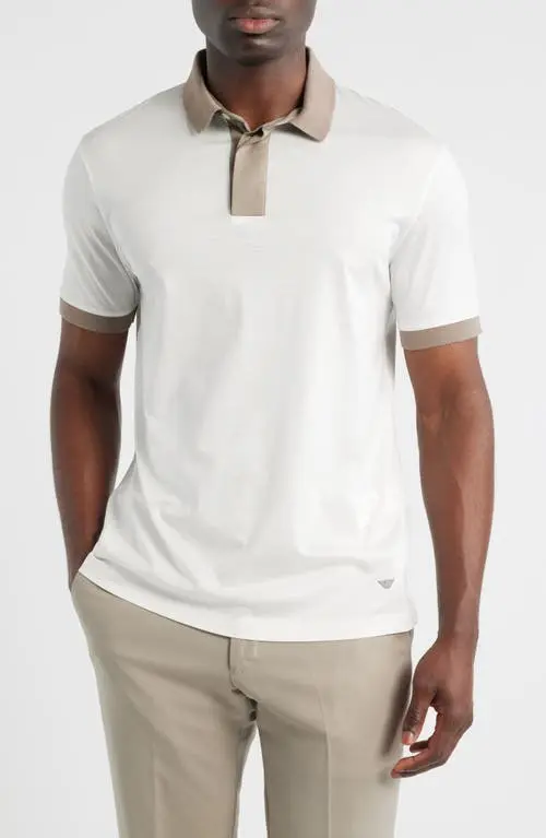 Emporio Armani Contrast Collar Polo