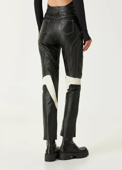 PCFG Boomerang Leather Pant