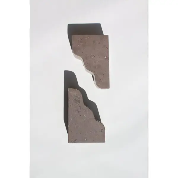 THE PARMATILE SHOP Cloud Bookend - Grey