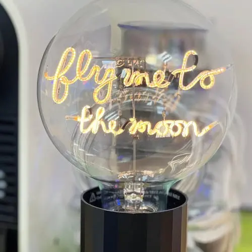 MITB Fly Me To The Moon Portable Table Lamp - Emerald