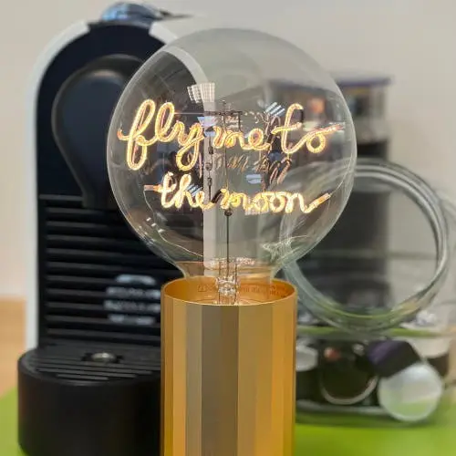 MITB Fly Me To The Moon Portable Table Lamp - Emerald