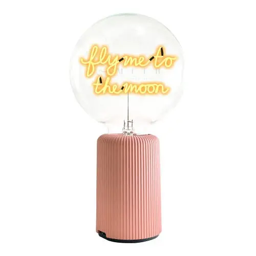 MITB Fly Me To The Moon Portable Table Lamp - Pink