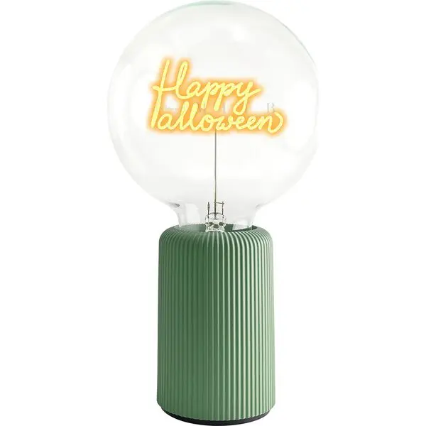 MITB Happy Halloween Portable Table Lamp - Olive