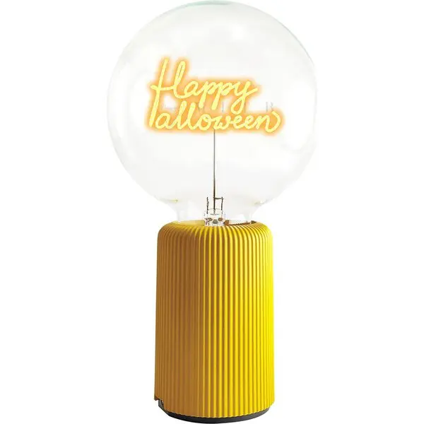 MITB Happy Halloween Portable Table Lamp - Yellow