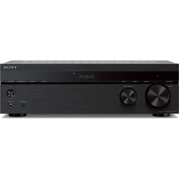 SONY Str-dh190 Stereo Receiver With Phono Input And Bluetooth Connectivity - Black