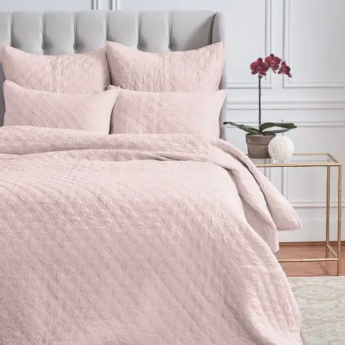 ELISABETH YORK Sutton Quilt Set - Pink