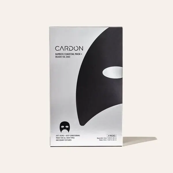 CARDON Charcoal Sheet Mask And Beard Oil - None (none)