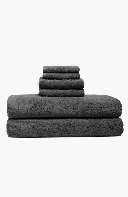 ITALIC Ultraplush Australian Cotton Luxe Towel Set - Charcoal