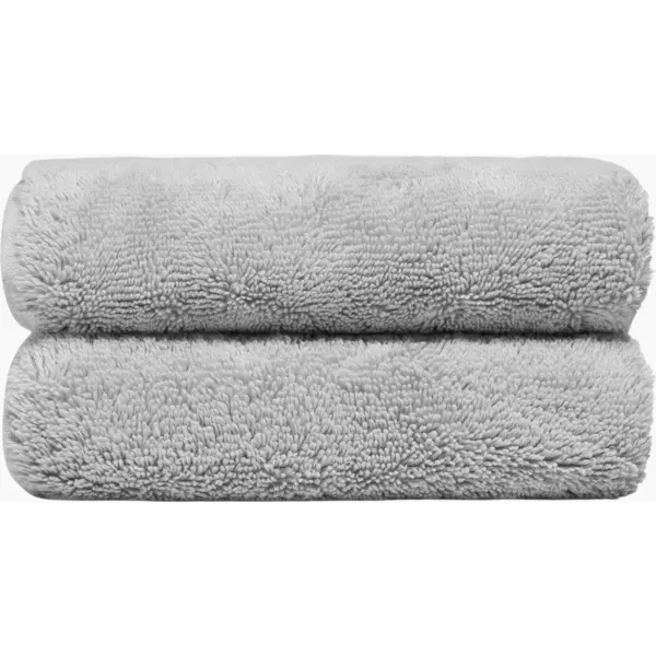 ITALIC Ultraplush Australian Cotton Hand Towels - Light Gray