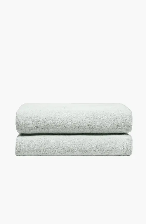 ITALIC Ultraplush Australian Cotton 2-piece Bath Sheet Set - Mist
