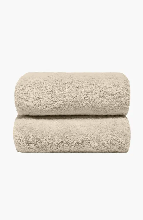 ITALIC Ultraplush Australian Cotton Bath Sheets - Sand