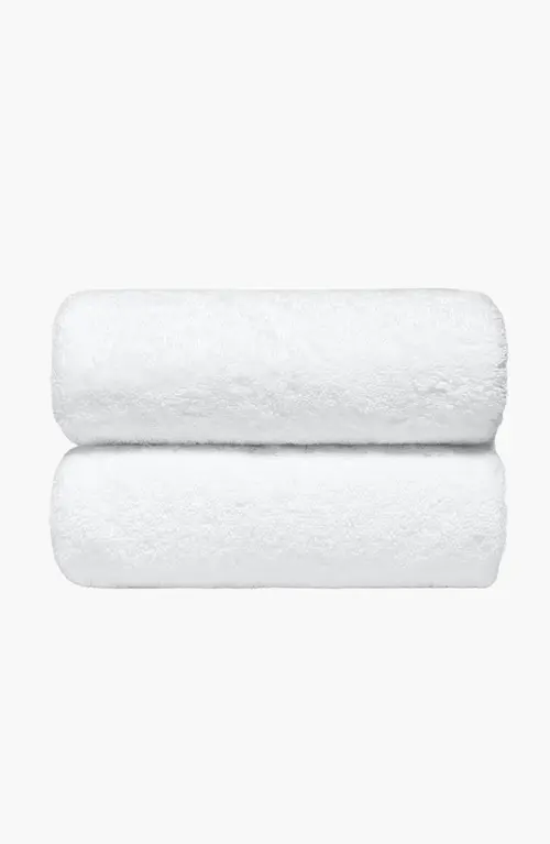 ITALIC Ultraplush Australian Cotton Bath Sheets - White
