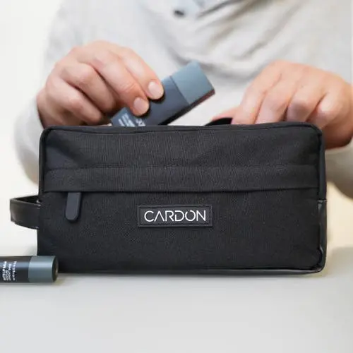 CARDON Dopp Kit Water-resistant Nylon Toiletry Bag