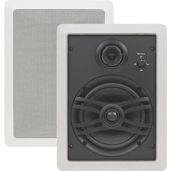 YAMAHA Ns-iw470 6.5" 3-way In-wall Speakerspair - White
