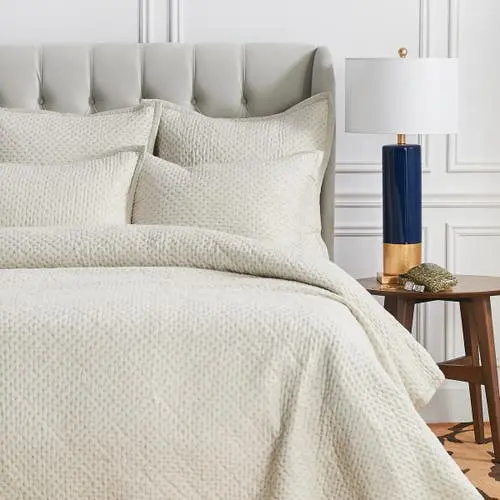 ELISABETH YORK Mila Alabaster King Pillow Sham