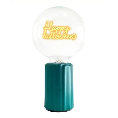 MITB Happy Halloween Portable Table Lamp - Emerald