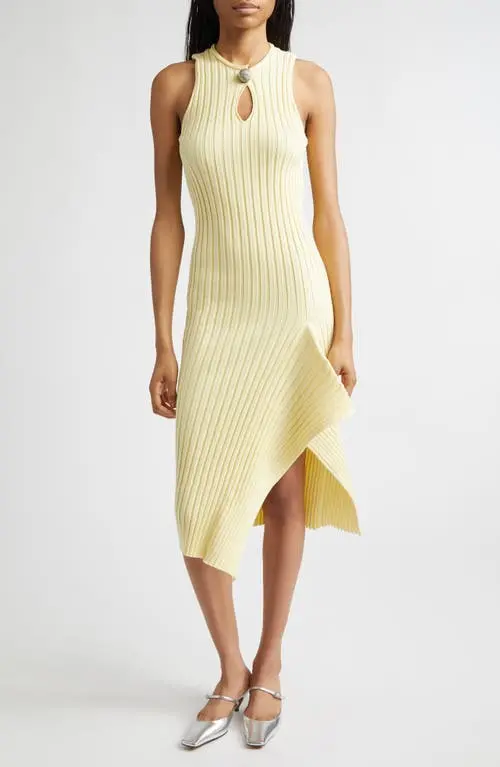 Stella McCartney Rib Organic Cotton Tank Dress