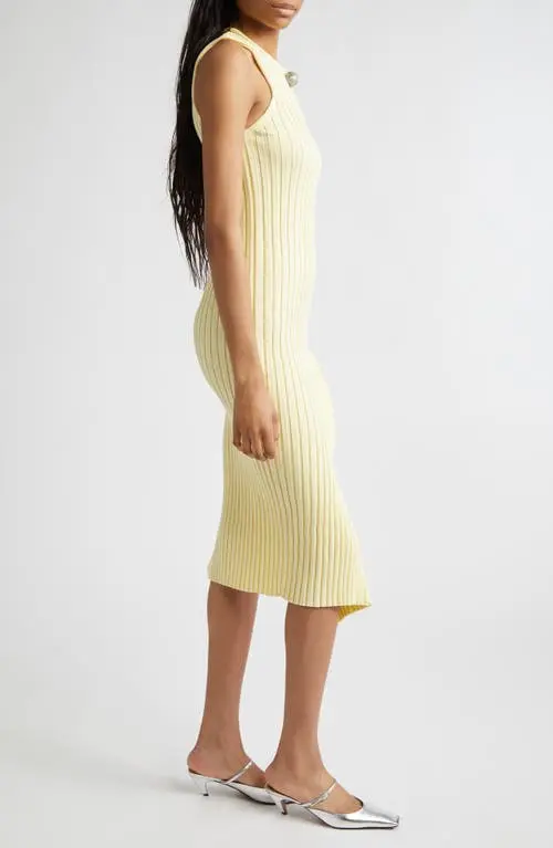 Stella McCartney Rib Organic Cotton Tank Dress