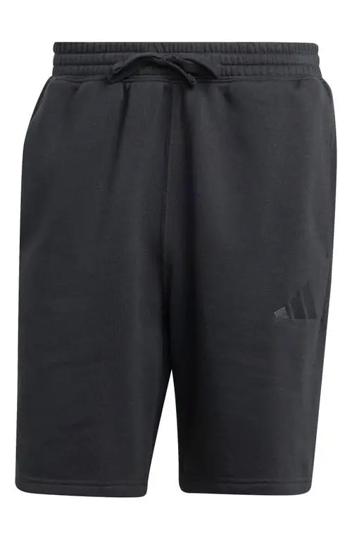 Adidas Drawstring Fleece Shorts