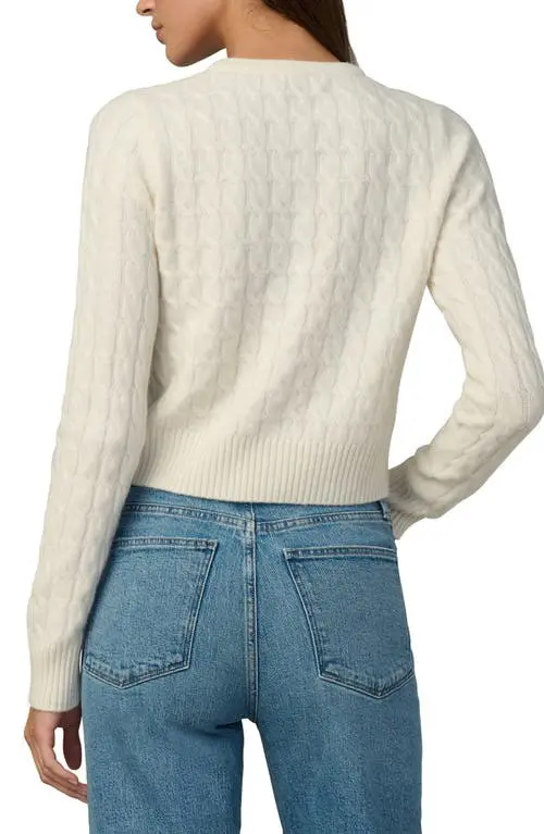 Joe's Jeans Dani Cable Cashmere Cardigan
