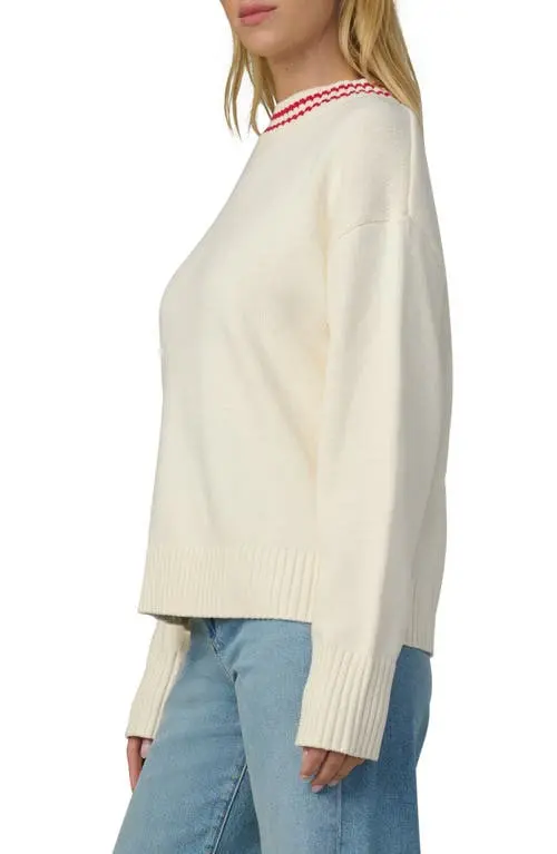 Joe's Jeans Benson Tipped Crewneck Sweater