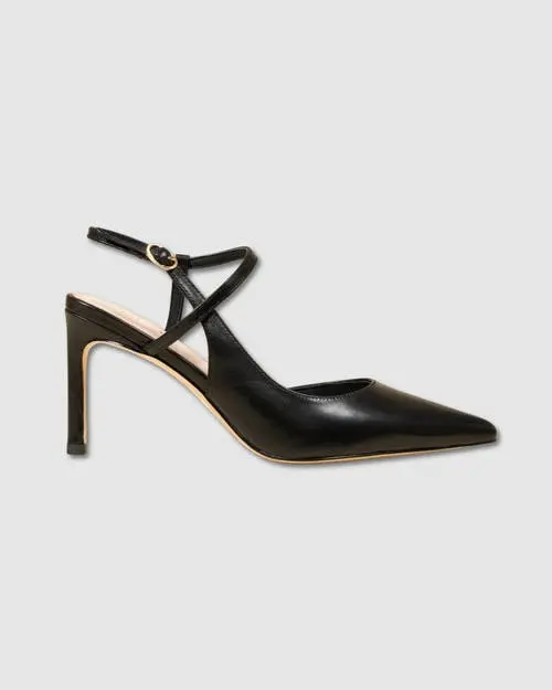 MI/MAI Emy Slingback Stiletto - Black