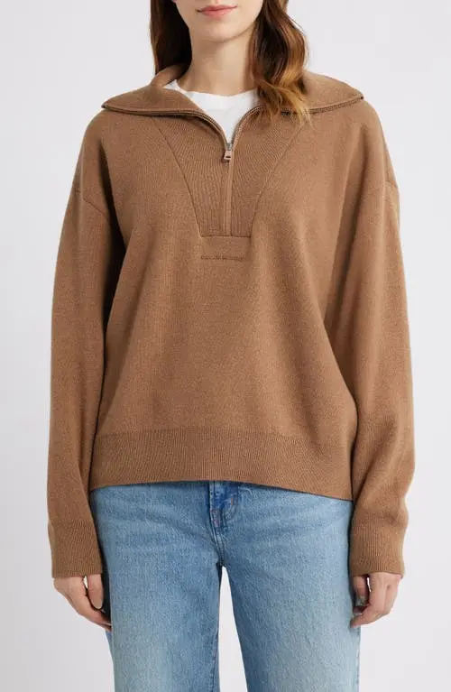 Brooklyn Industries Half-zip Polo Sweater