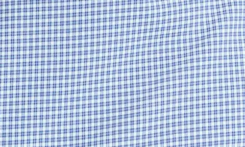 UNTUCKIT Lafior Check Performance Button-up Shirt - Blue