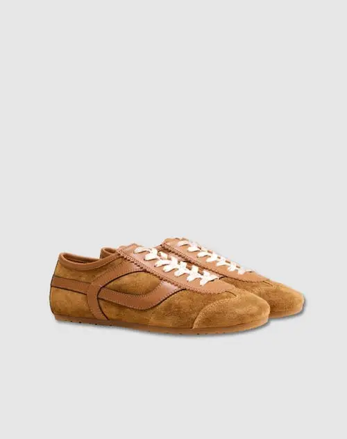 MI/MAI Paola Basket Sneakers - Brown