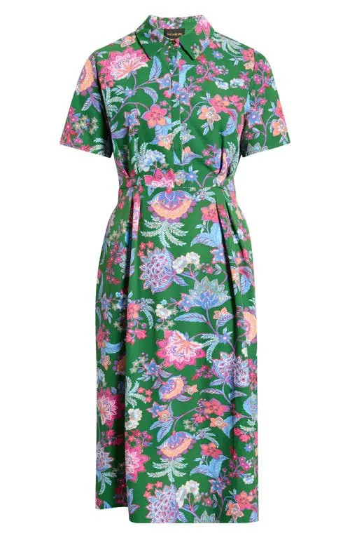SUGARLIPS Elara Floral Marisy Shirtdress