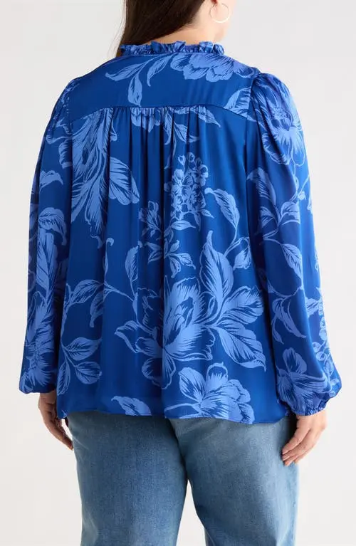 SUGARLIPS Ciara Floral Lindsey Ruffle Top