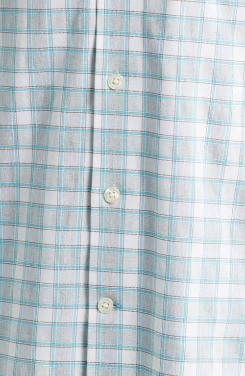 Johnnie-o Gatlin Check Performance Button-up Shirt