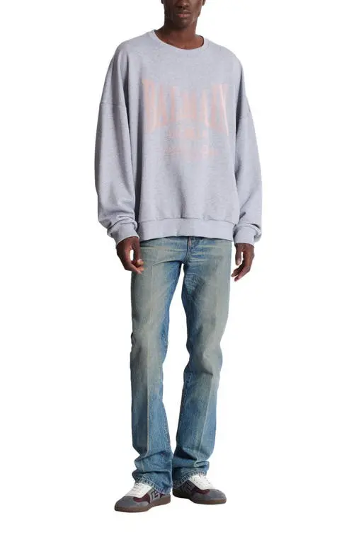 Balmain Printed Cotton Sweatshirt