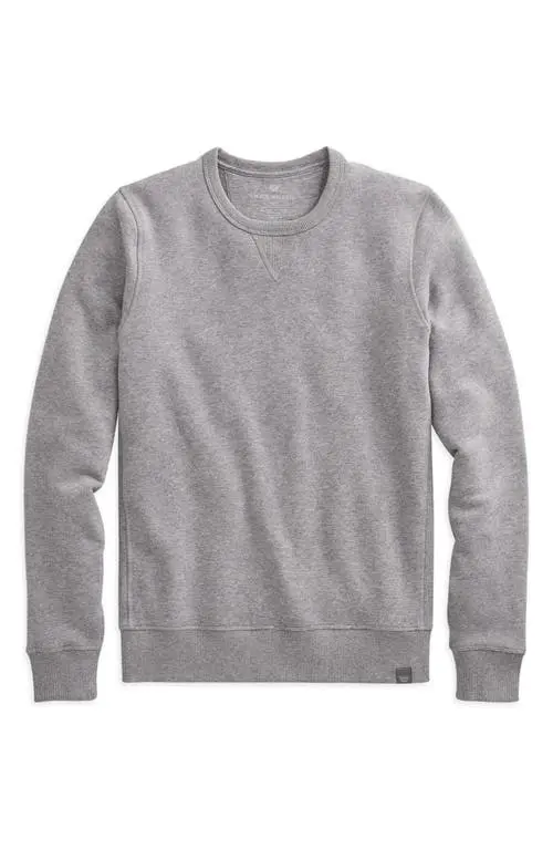 Mack Weldon Ace Cotton Blend French Terry Crewneck Sweatshirt