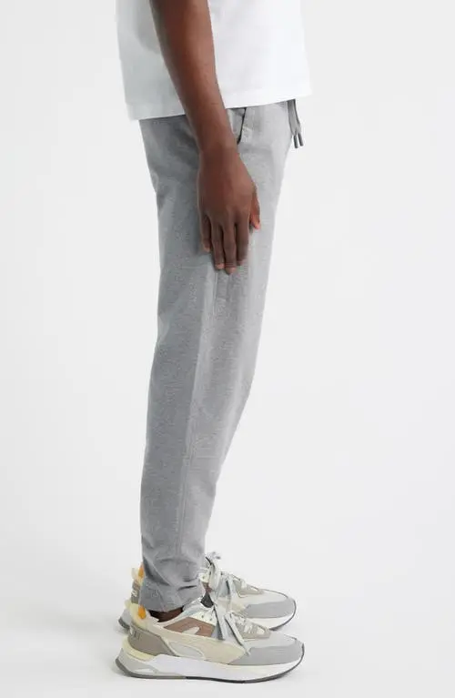 Mack Weldon Ace Stretch Cotton French Terry Sweatpants - Grey Heather