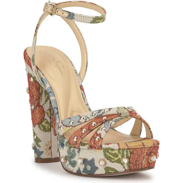 Jessica Simpson Ilaria 2 Ankle Strap Platform Sandal