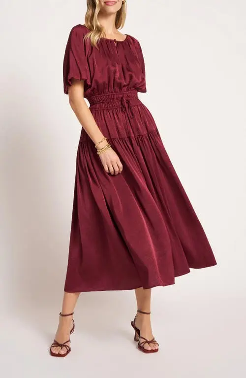 Matty M. Belle Puff Sleeve Dress