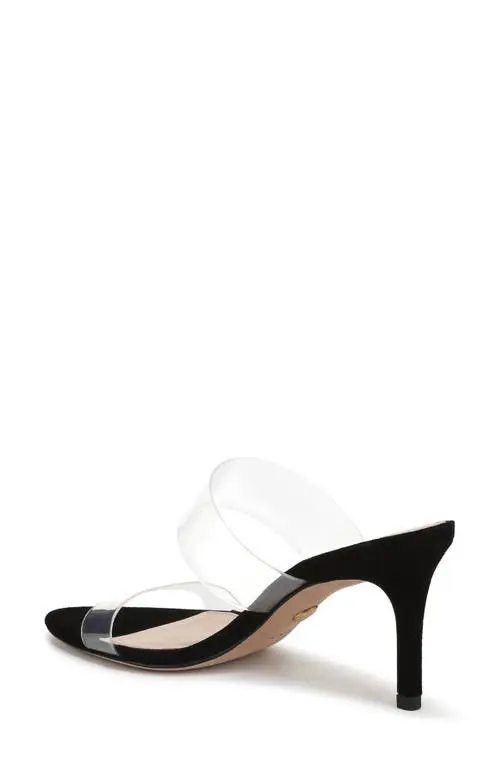 Veronica Beard Asha 75 Sandal - Clear/black