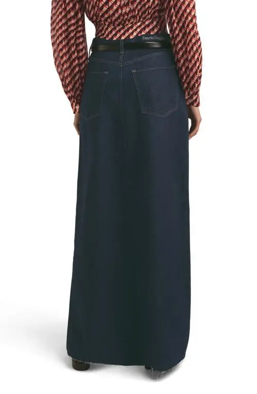 FAVORITE DAUGHTER Sunny Denim Maxi Skirt