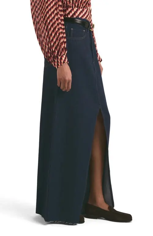 FAVORITE DAUGHTER Sunny Denim Maxi Skirt