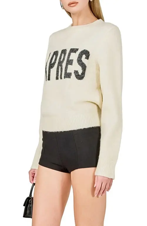 Endless Rose Aprés Crewneck Sweater