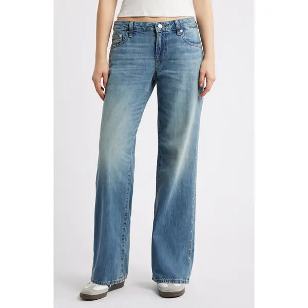 PACSUN Blanka Low Rise Wide Leg Jeans