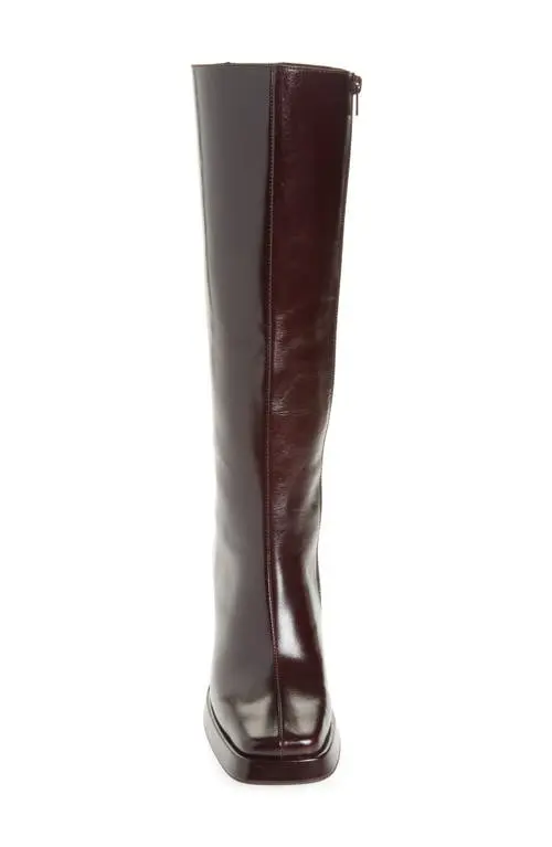 Jeffrey Campbell Maximal Knee High Boots - Espresso