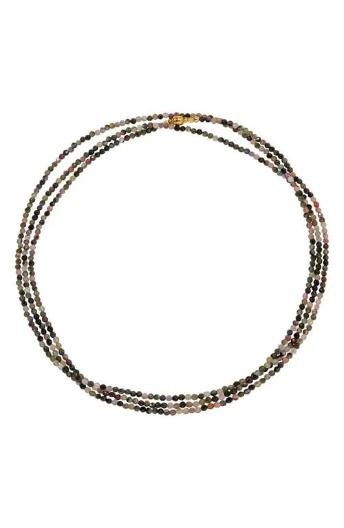 JENNIFER BEHR Lisette Tourmaline Beaded Necklace - Tormaline